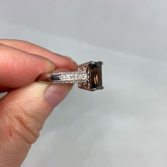 Karis Collection | Jewelry | Nwt Karis Collection Emerald Cut Brazilian ...